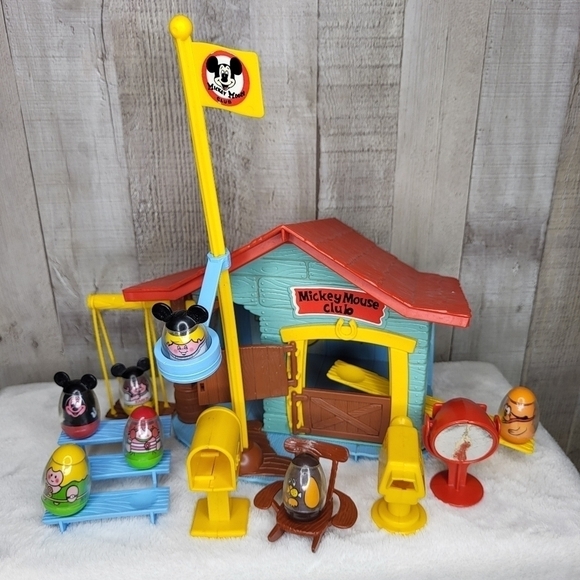 Hasbro | Toys | Mickey Mouse Clubhouse Weebles Wobble Set From 976 ...